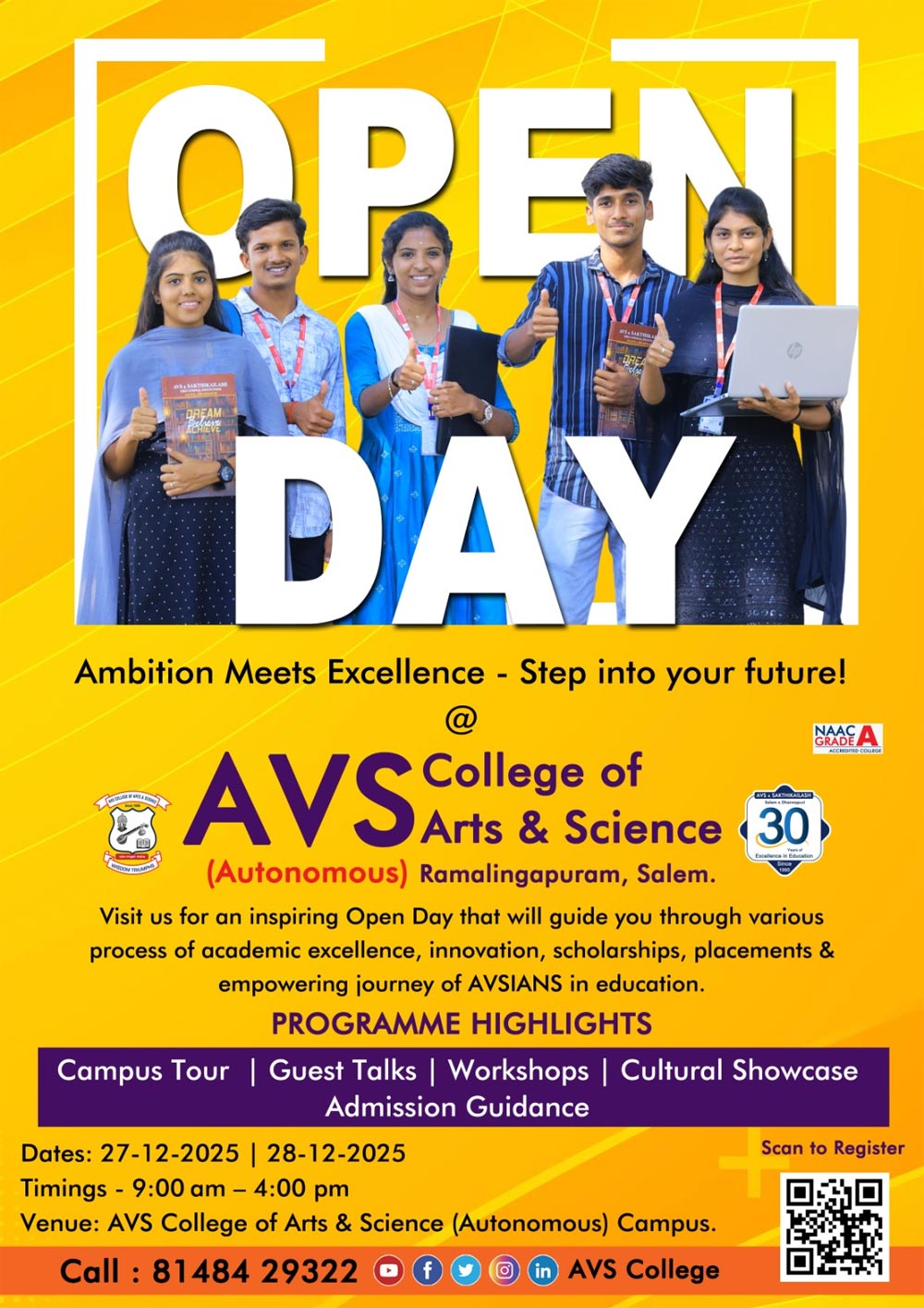 AVS College of Arts and Science